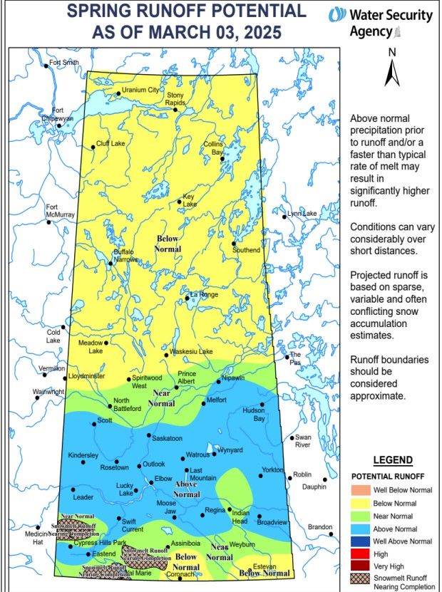Spring runoff progressing quickly in southwest - SwiftCurrentOnline.com - Local news, Weather ...